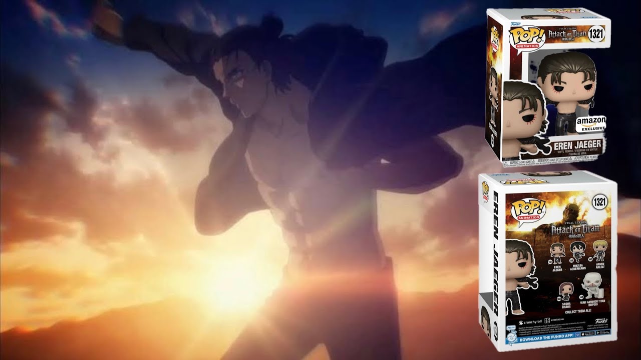 Eren Jaeger - Metallic (Amazon Exclusive) | Attack on Titan Funko Pop ...