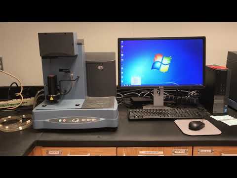 Setting up the TA Instruments Q50 TGA software - YouTube