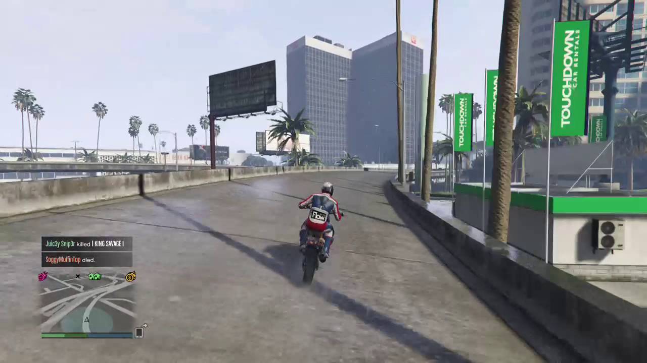 Jumping The L.S. River Gta Online - YouTube