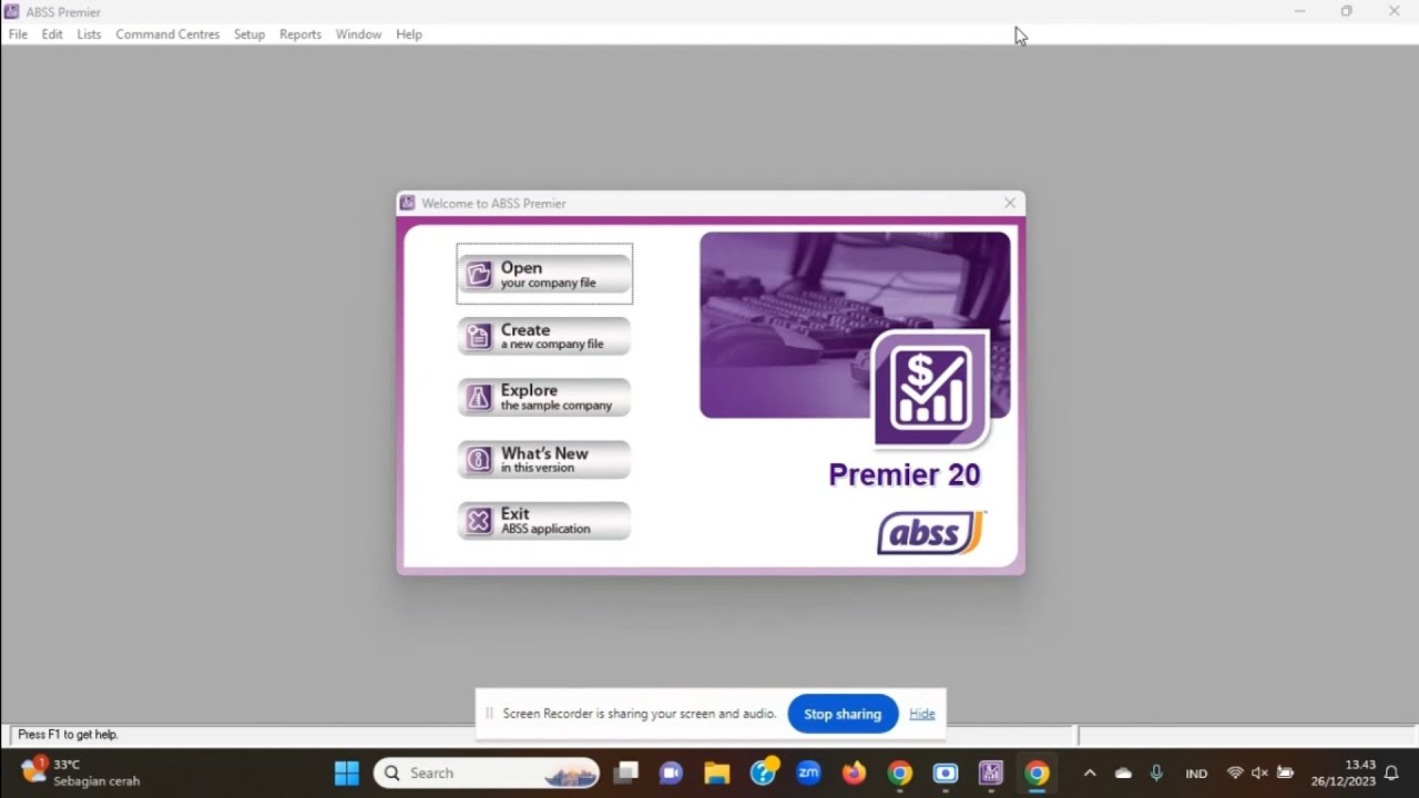 TUTORIAL ABSS PREMIER V.20 PERUSAHAAN MULTI CURRENCY - YouTube