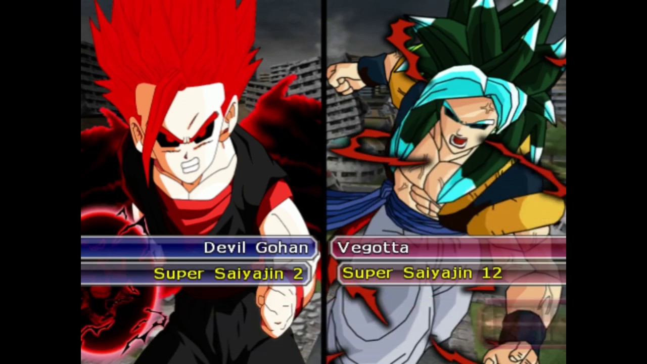 DEVIL GOHAN SSJ2 vs 5 CHETADOS DBZ BUDOKAI TENKAICHI 3 ISO AF PIPE GAME ...