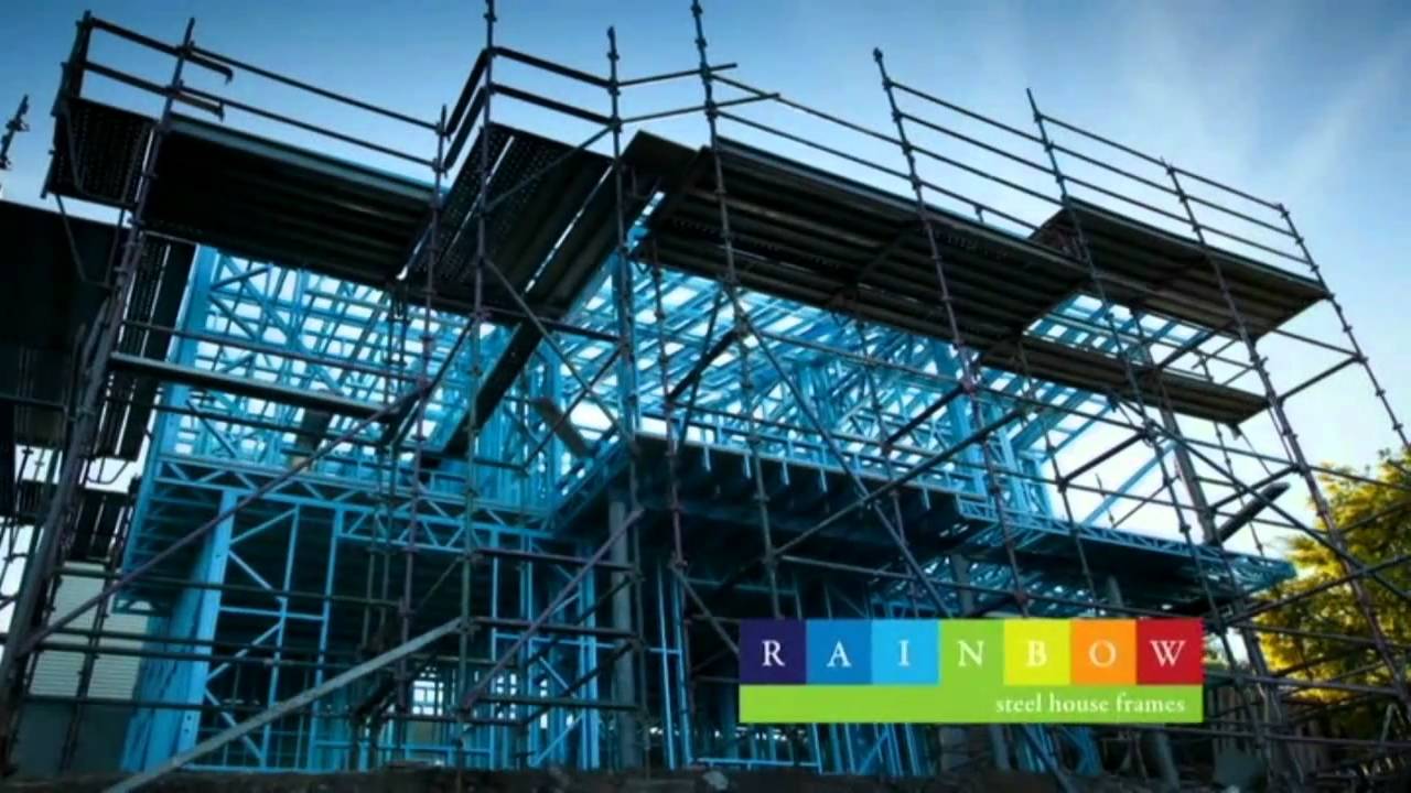 Rainbow Building Solutions - Steel House Frames 15sec TVC (720p) - YouTube