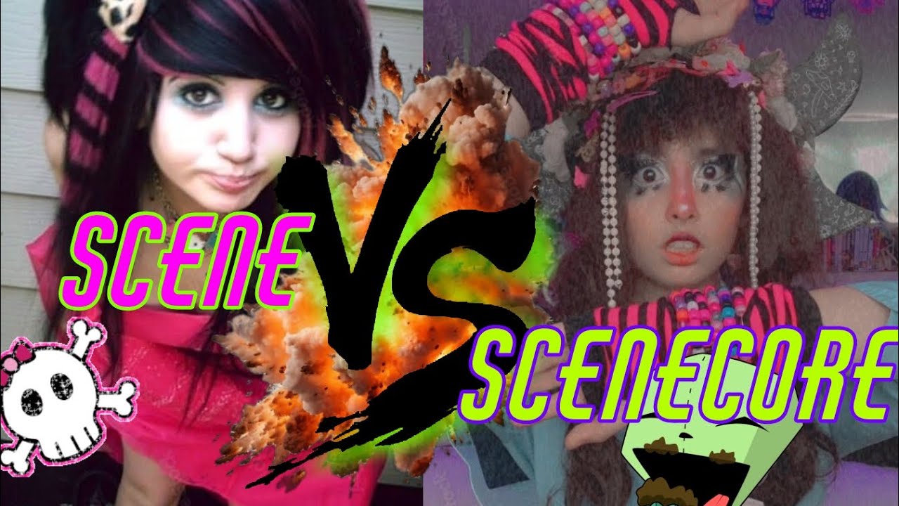 scene VS scenecore difference - TRASH VIDEO - YouTube