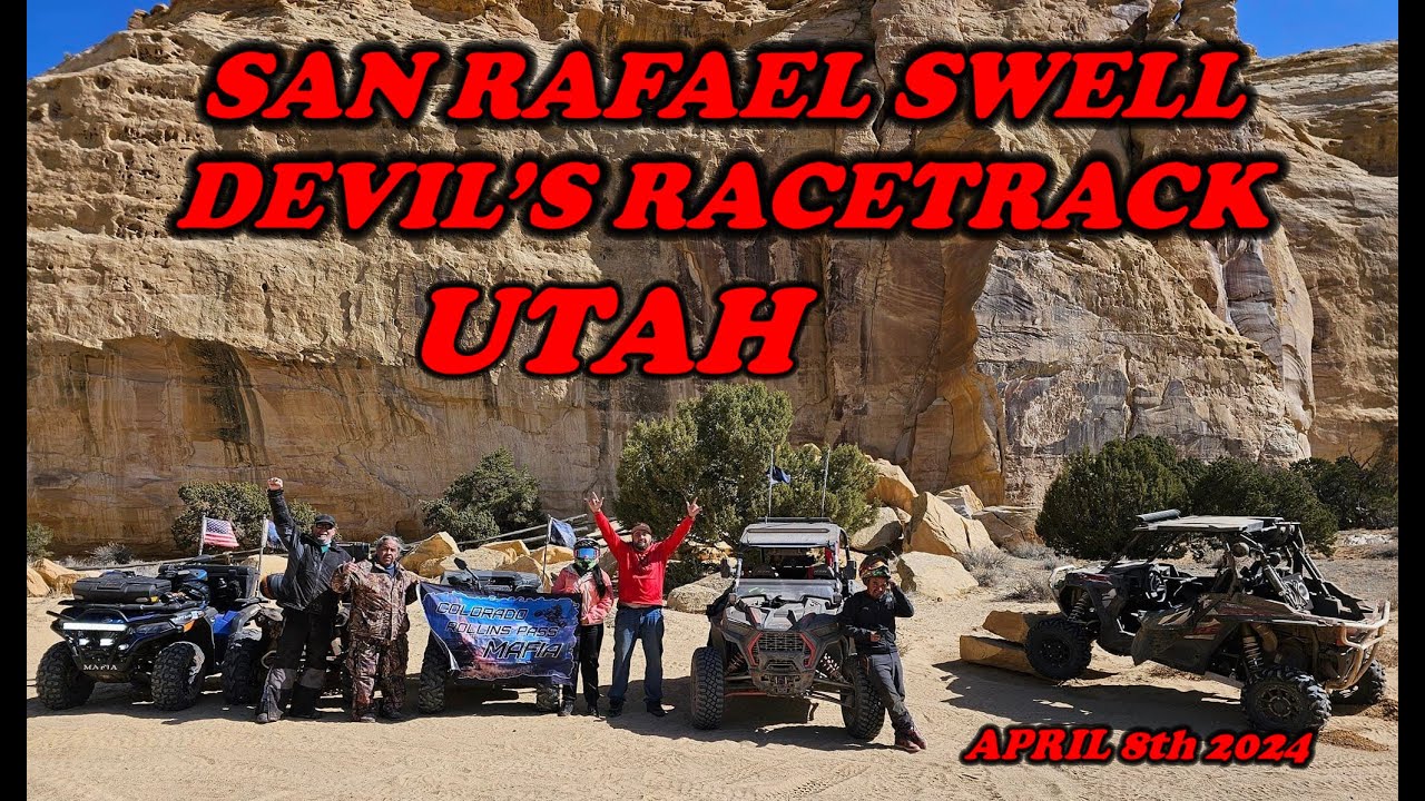 SAN RAFAEL SWELL DEVIL'S RACETRACK 4/8/2024 - YouTube