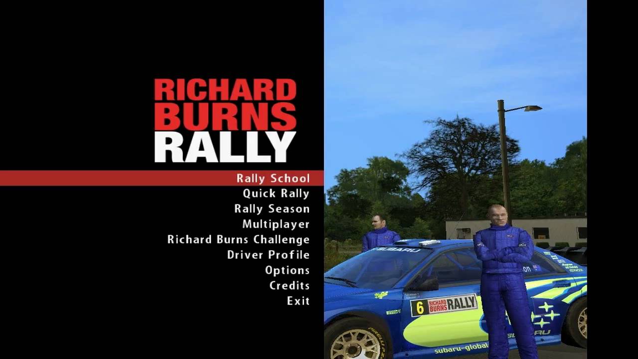 Richard Burns Rally - Main Menu Theme - YouTube