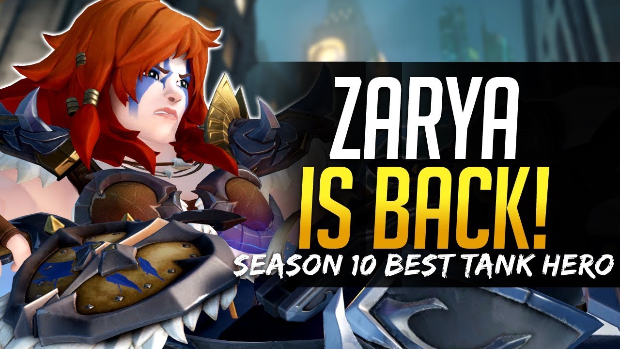 Overwatch ZARYA IS BACK - Best Tank Hero right now - YouTube