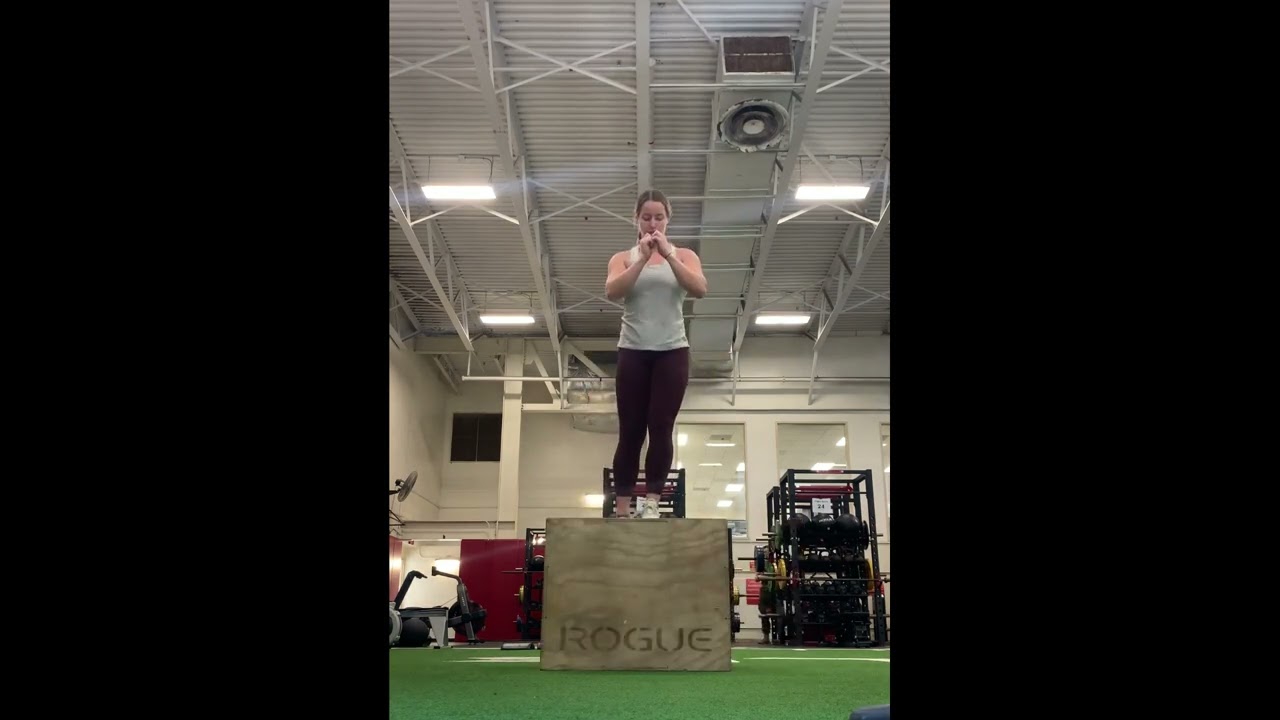 How to Perform a Box Step Up - YouTube