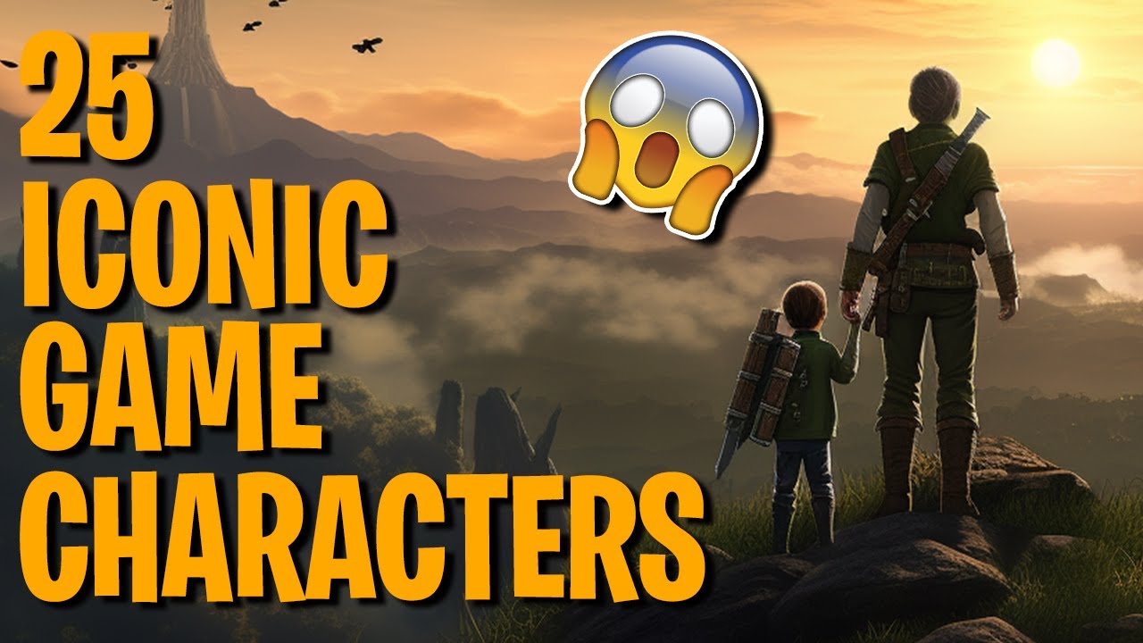 25 Of The MOST Iconic Video Game Characters EVER! [Part 1] | Video Game ...