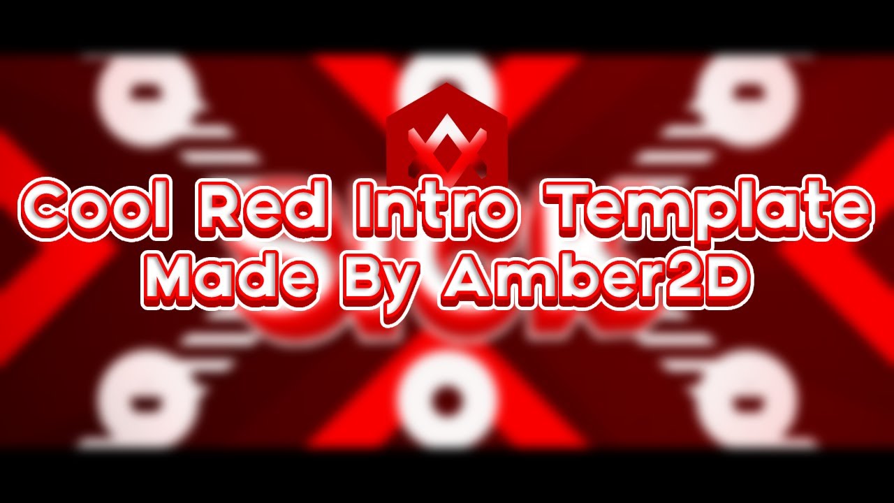 Very Cool Red Intro! | bouncy thing | Made By Amber2D. - YouTube