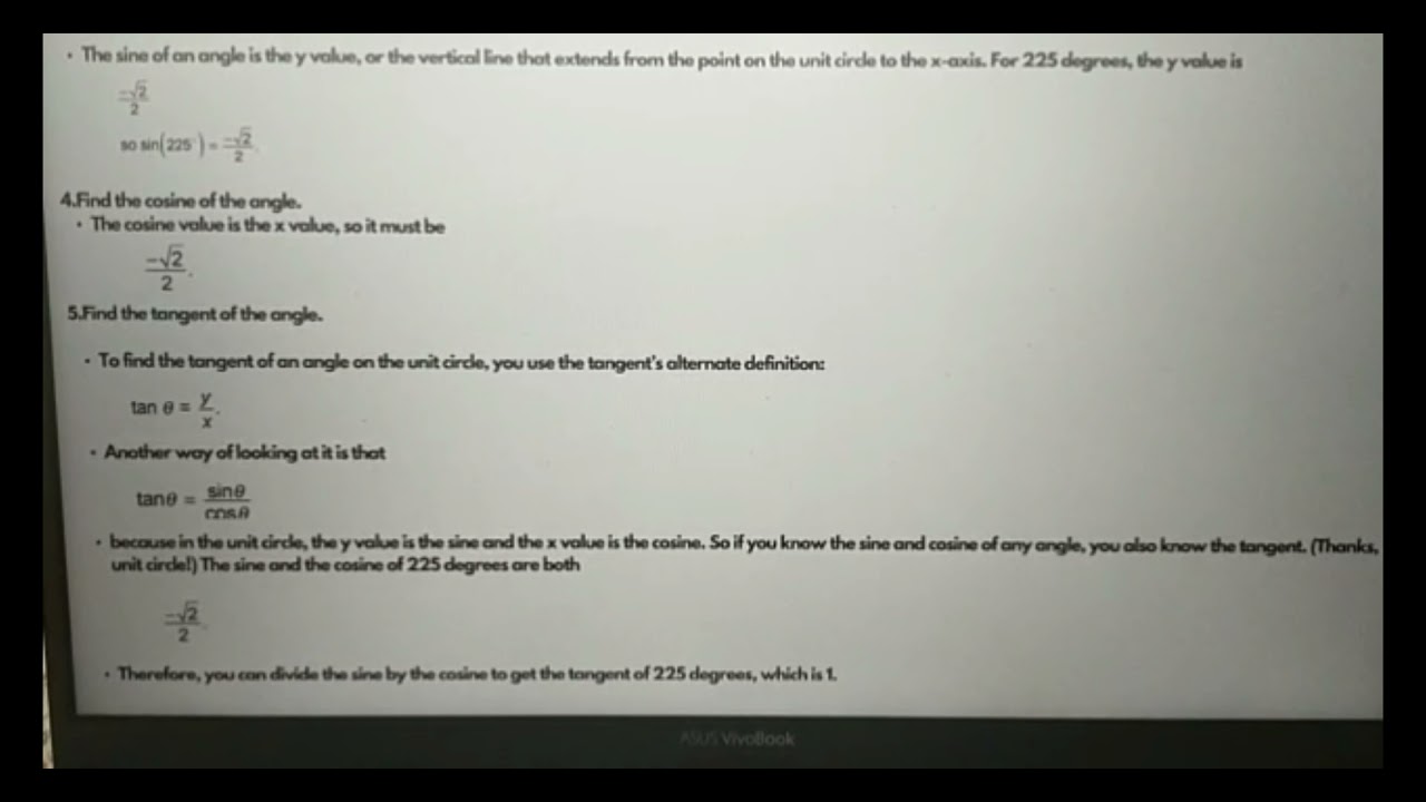 CALCULATE THE VALUE OF TRIG FUNCTION YouTube CALCULATE THE VALUE OF TRIG FUNCTION YouTube