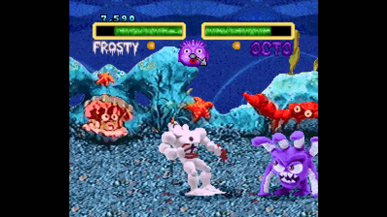 ClayFighter 2: Judgment Clay ... (SNES) 60fps Gameplay - YouTube
