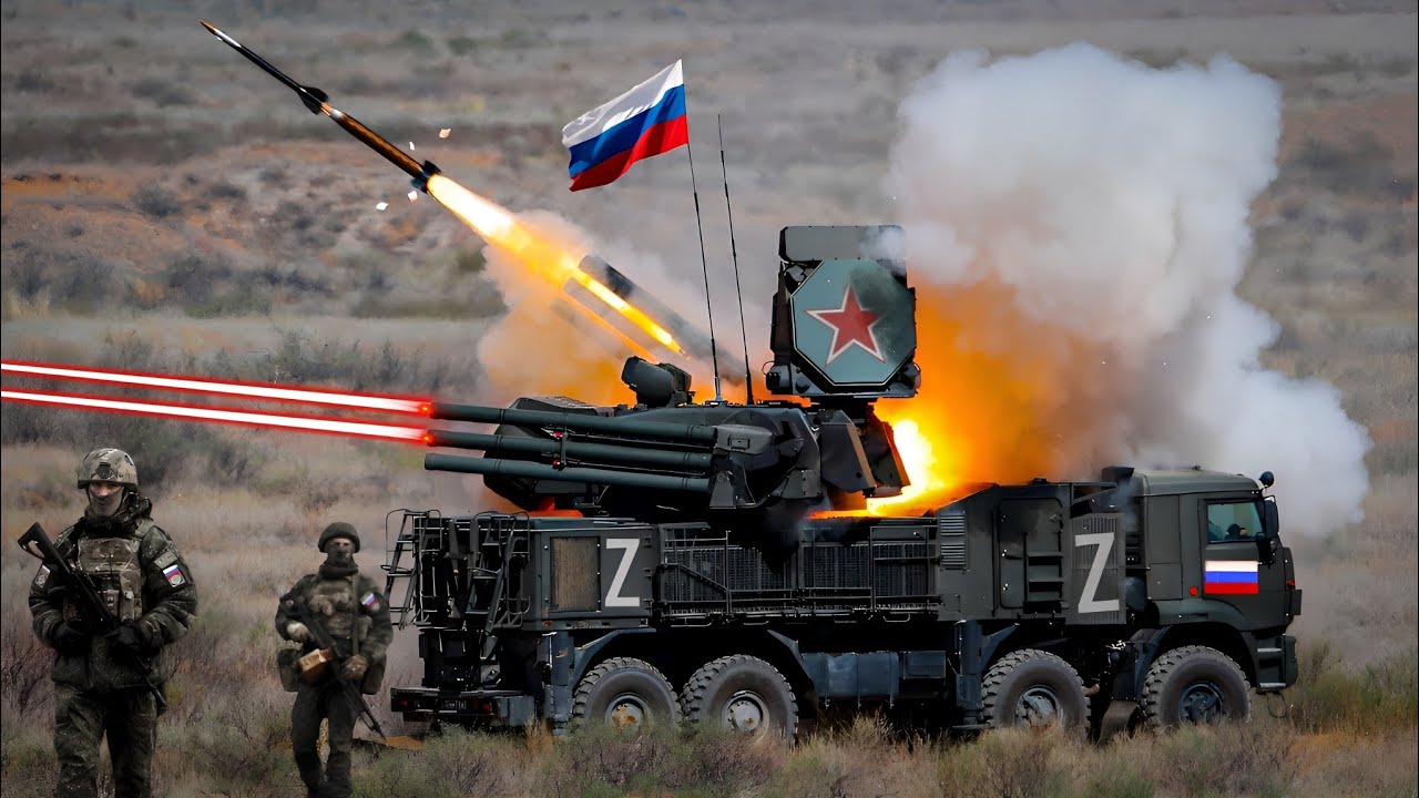 DEAD ZONE! Russian Laser-Armed Air Defenses and Artillery Devastate ...