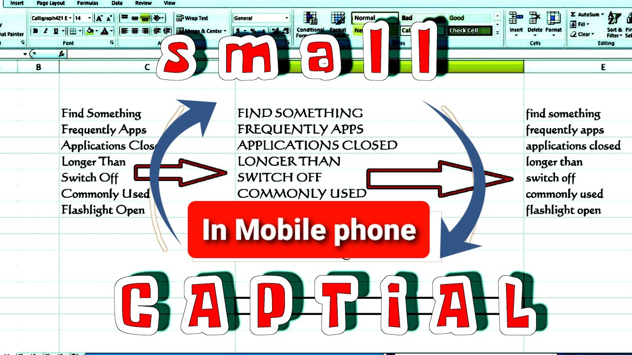 How To Change Capital Letter To Small Letter In Moblie Phone Convert how-to-change-capital-letter-to-small-letter-in-moblie-phone-convert