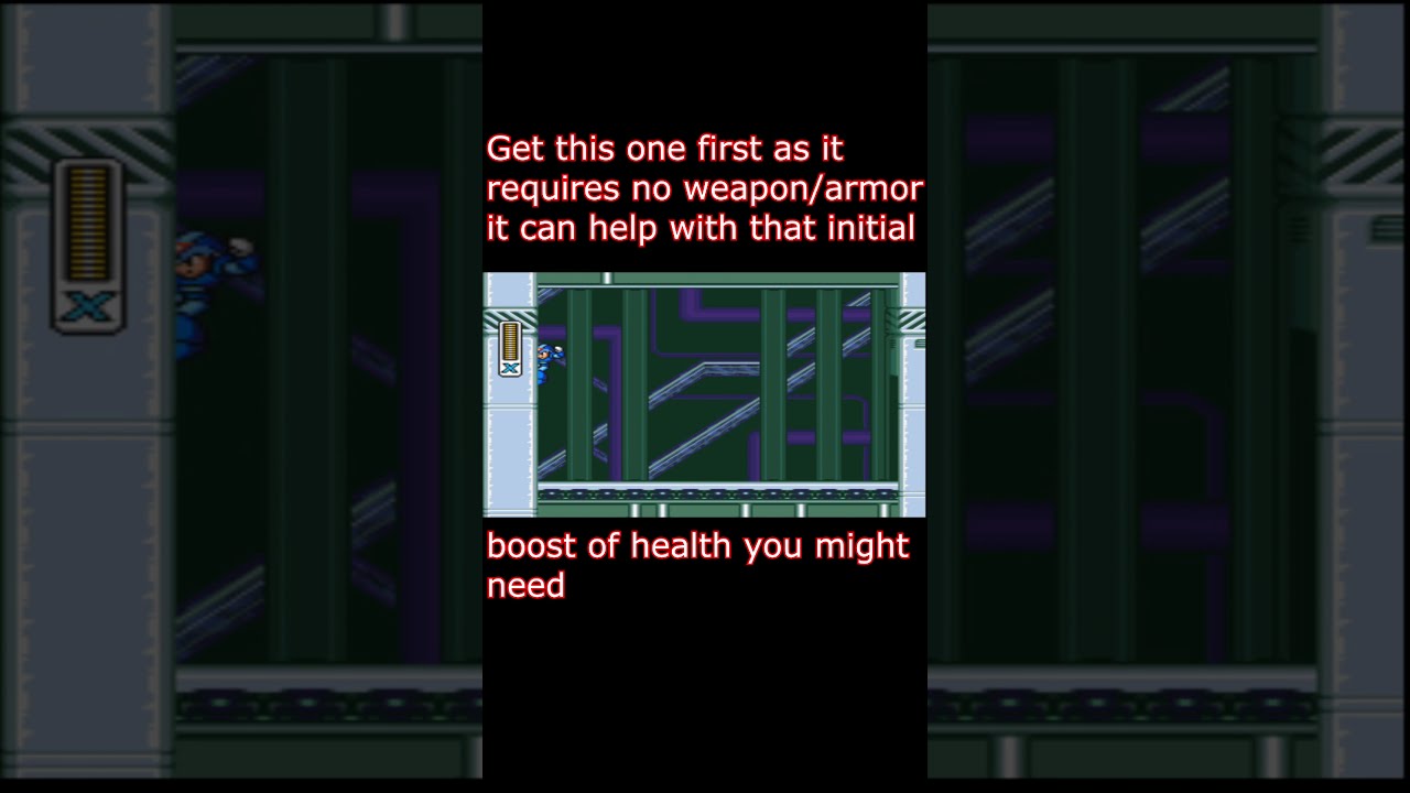 Mega Man X2 Heart Tank Locations | Enigmatic Tips - YouTube
