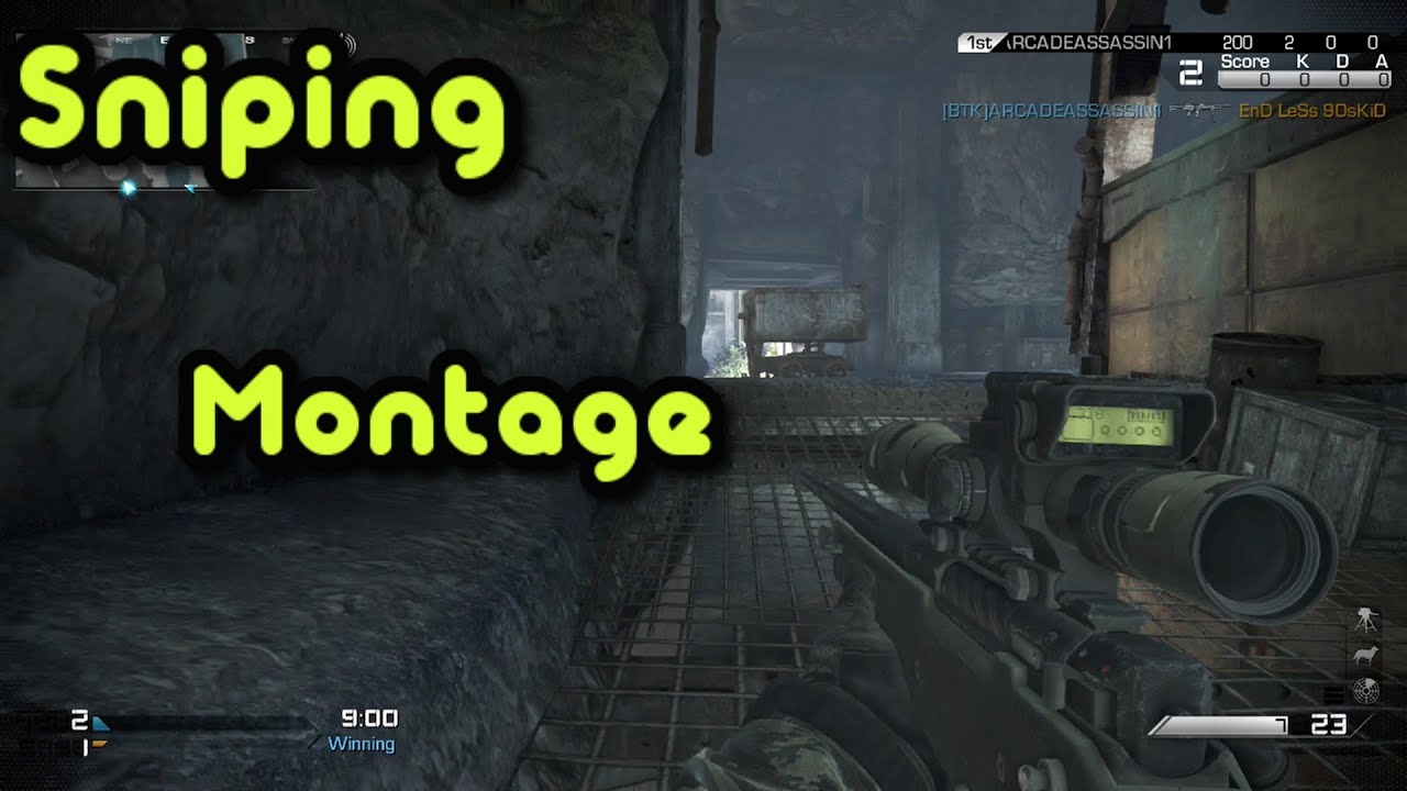 Call Of Duty Ghosts: Trickshotting & Quick Scoping Montage ! - YouTube