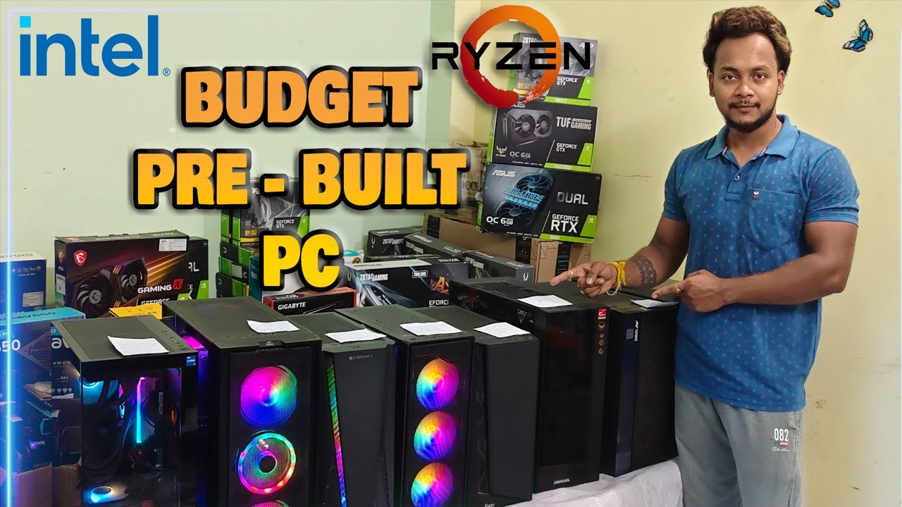 Used budget intel & amd pc build in kolkata 2025 - YouTube