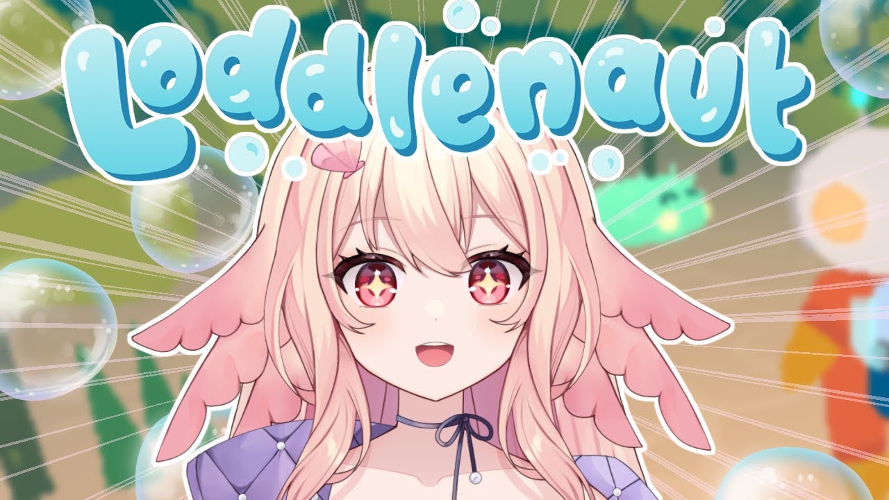 axolotl vtuber plays axolotl game?!【LODDLENAUT】 - YouTube