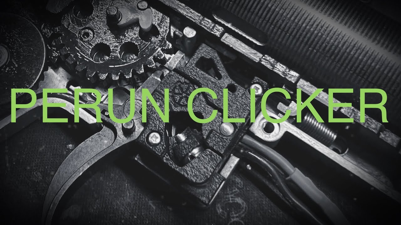 PERUN CLICKER | The Most Realistic Trigger Feel On v2 AEGs 👌 *AIRSOFT ...