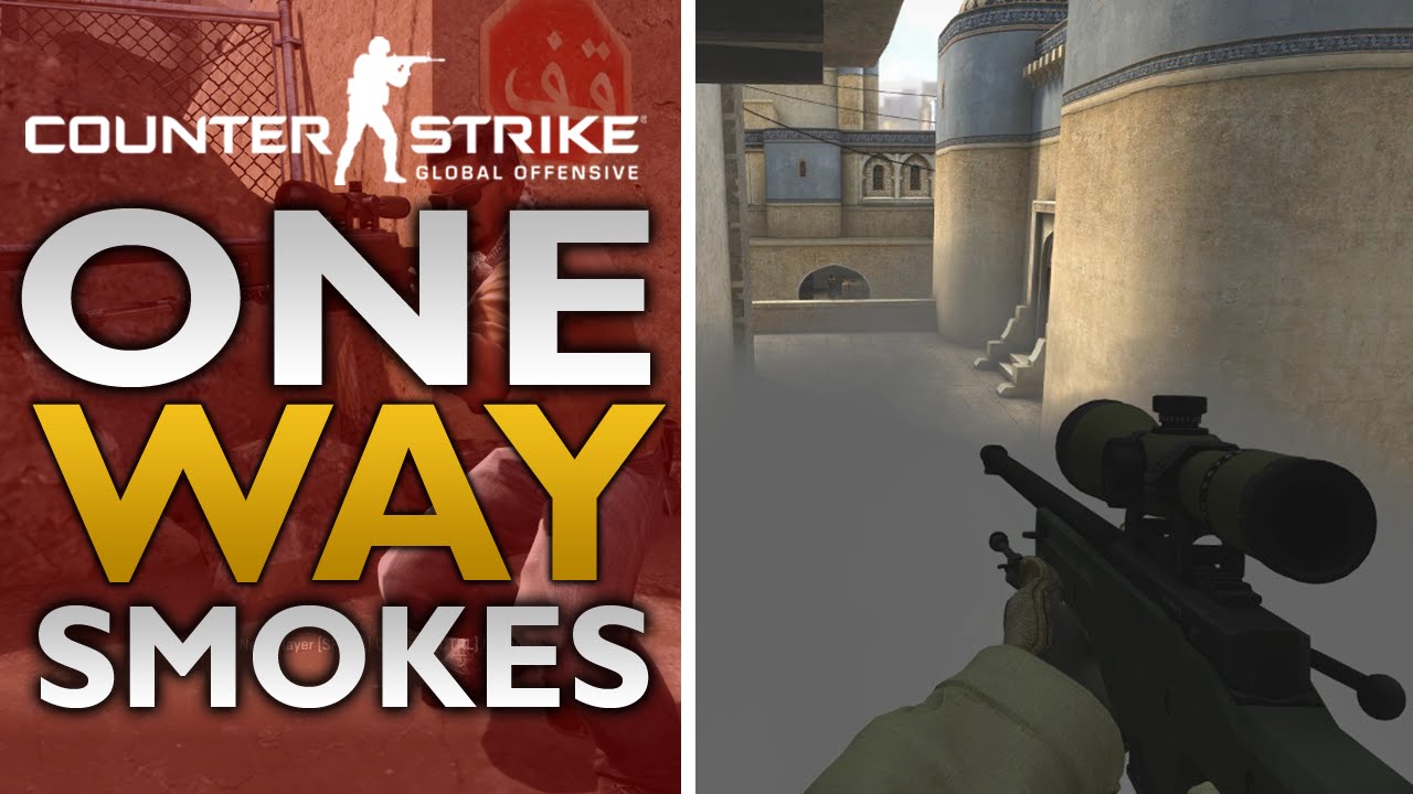 CS GO One Way Smokes On Dust 2 (CSGO Dust II Smoke Spots) - YouTube