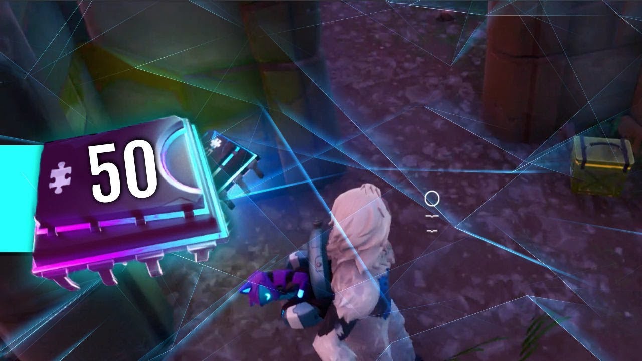 UBICACIÓN FORTBYTE 50 | FORTNITE BATTLE ROYALE - YouTube