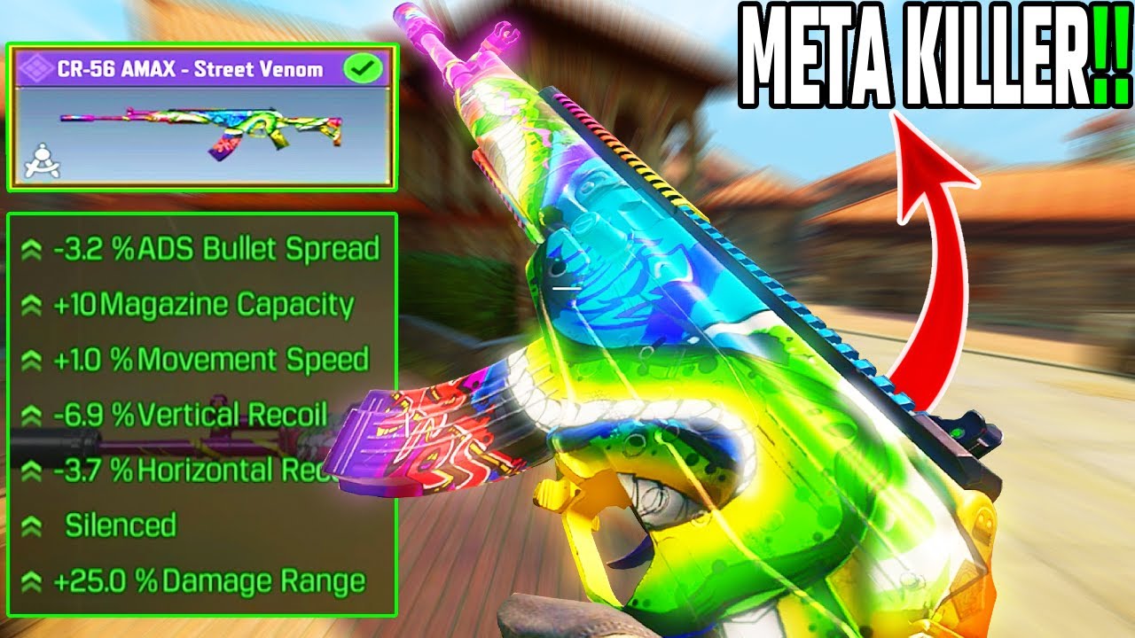 New CR-56 AMAX Gunsmith Loadout/Class Setup | Zero Recoil + Fast ADS ...