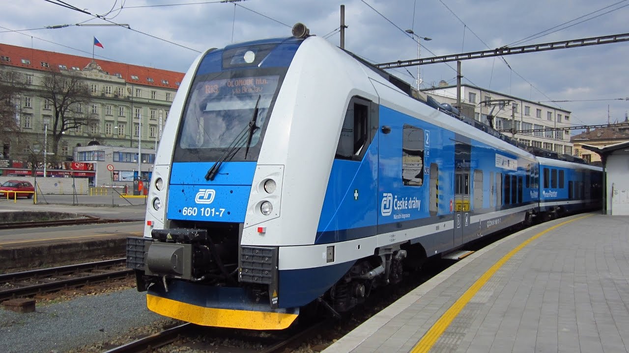 Vlaky Brno - YouTube