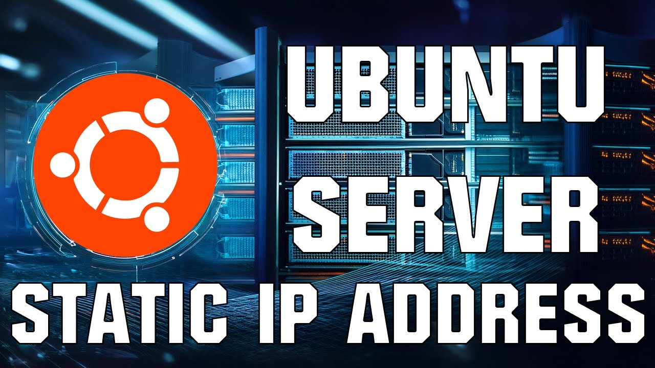 How To Configure A Static Ip Address On An Ubuntu Server Youtube