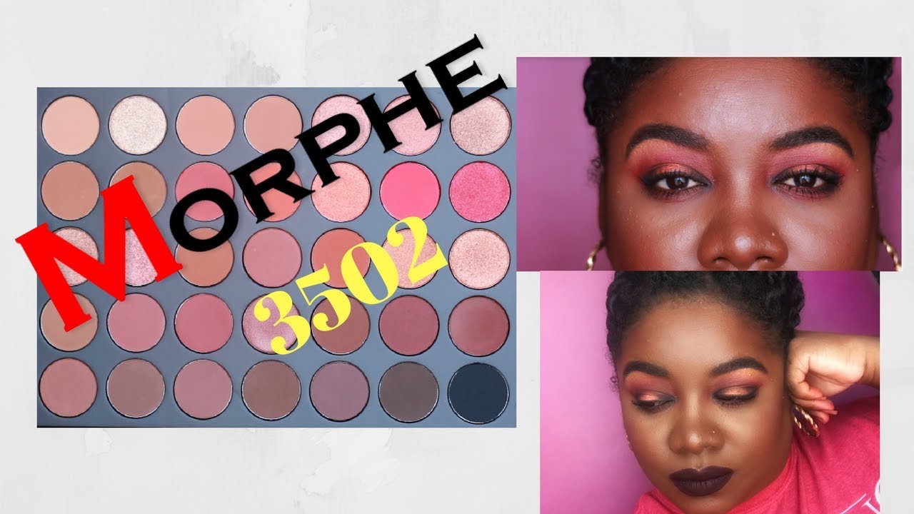 MORPHE 350 2 SECOND NATURE PALETTE | SWATCHES | EYESHADOW TUTORIAL | - YouTube