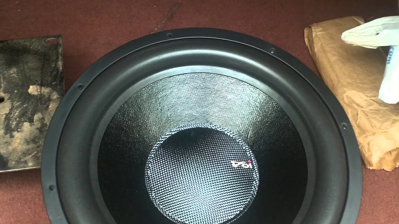 New Stuff! PSI Subwoofer!!! - YouTube