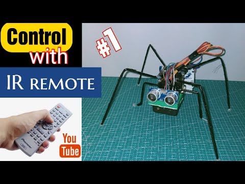 Robot laba laba arduino | spider robot