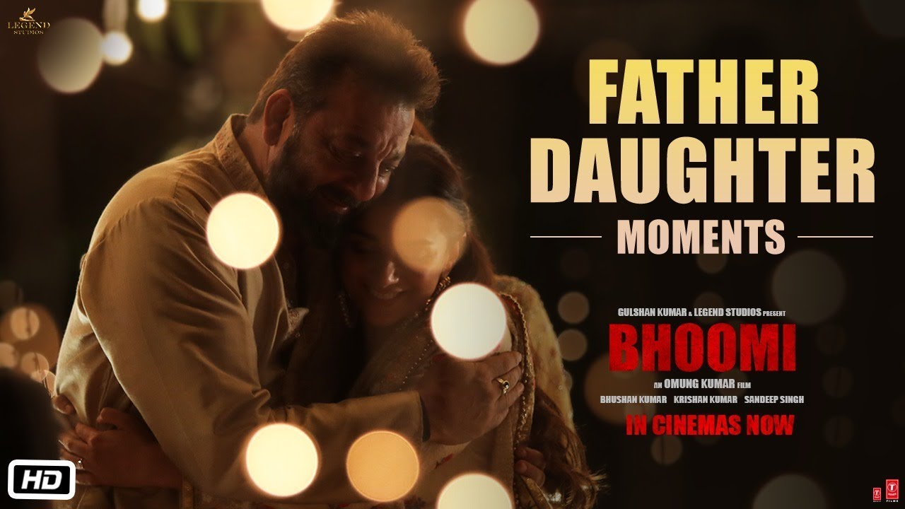 Bhoomi : Making Of Father Daughter Moments | Sanjay Dutt, Aditi Rao ...