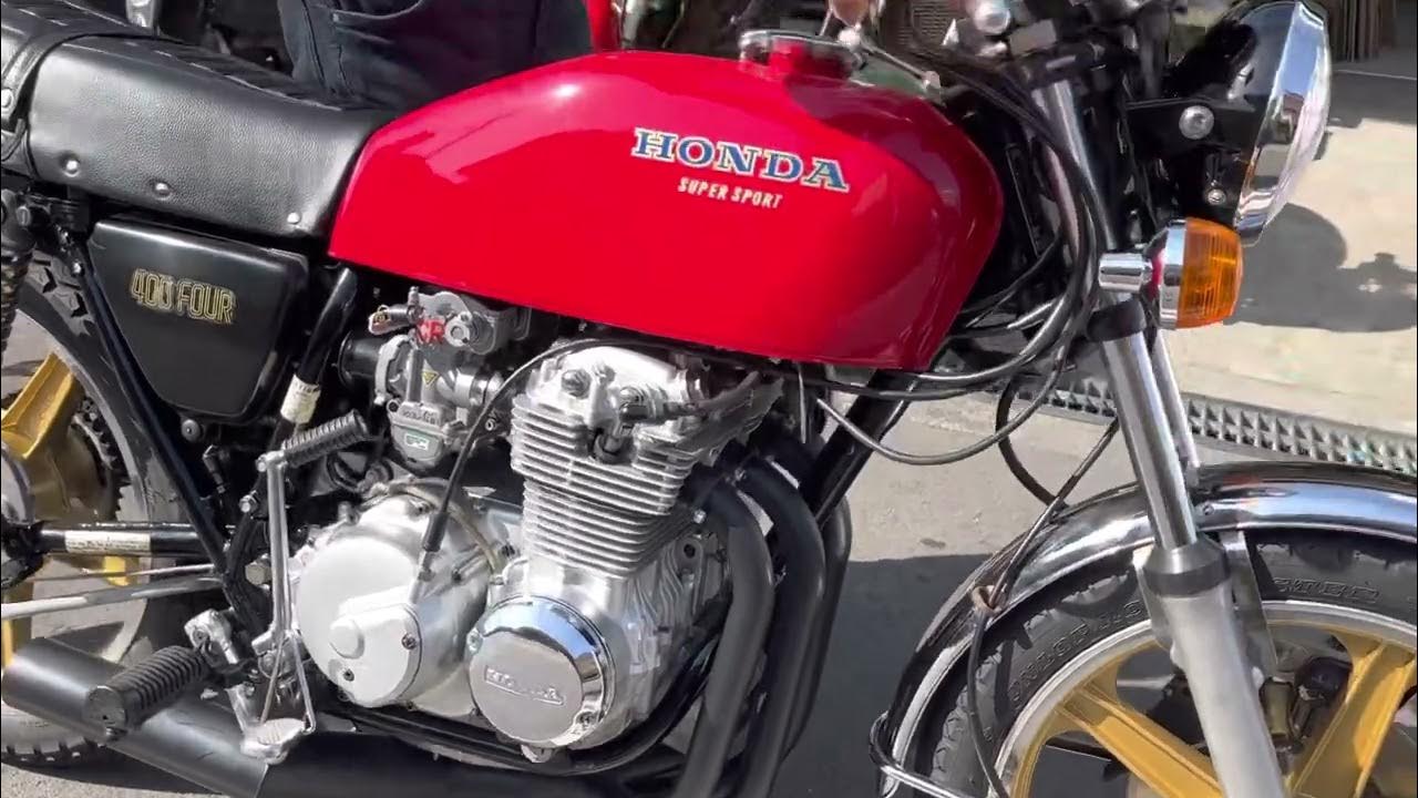 ホンダCB400Fカスタム完成です⤴️ - YouTube