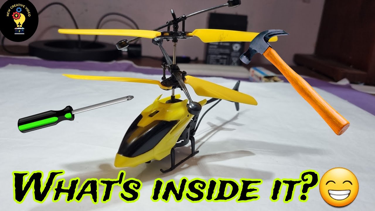 DIY RC remote control helicopter | What's inside it? - YouTube
