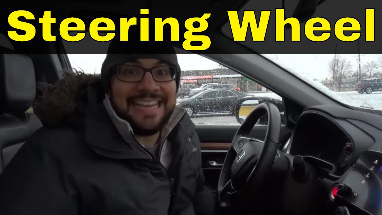 Steering Wheel Control While Turning-Driving Lesson - YouTube