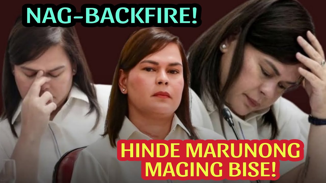 Matapos laitin si PBBM, kinarma si Sara Duterte! - YouTube