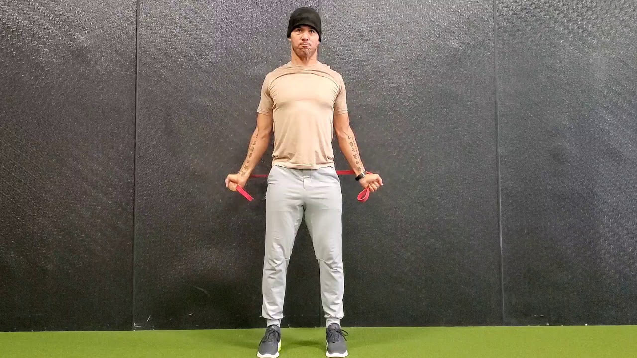 Banded Shoulder Pass throughs - YouTube