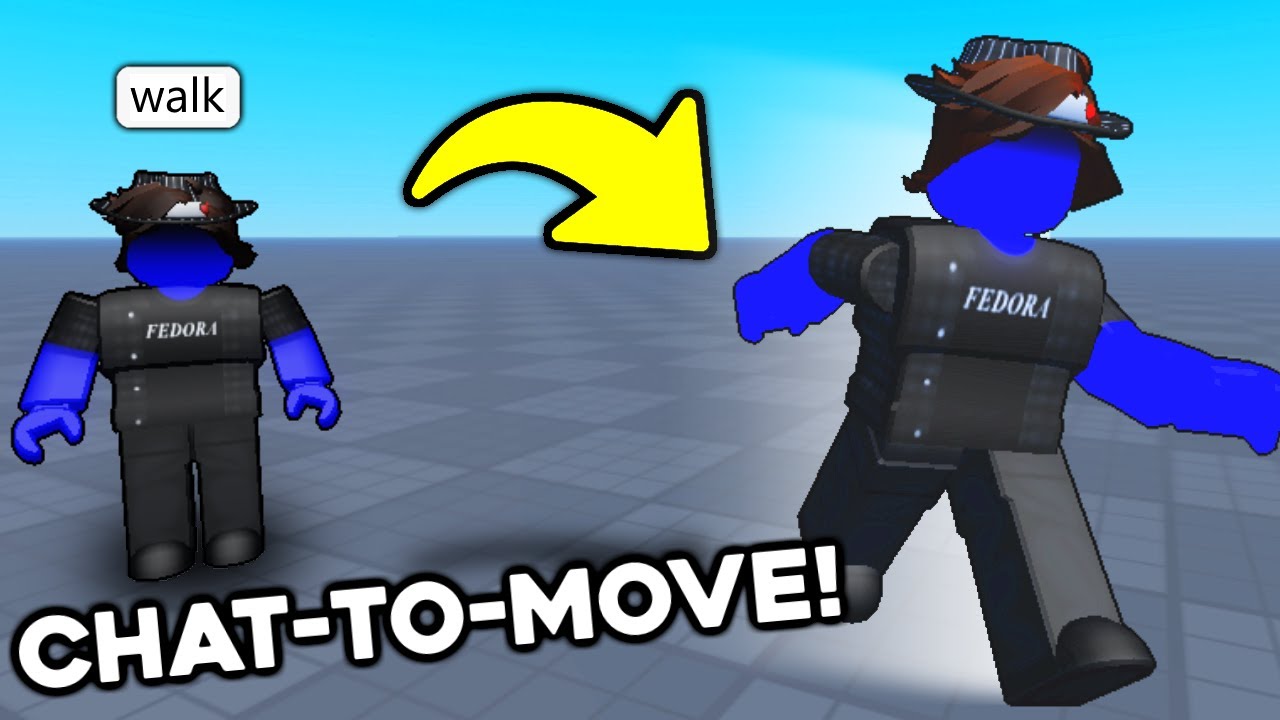 Making A CHAT-TO-MOVE Roblox Game! | Roblox Devlog #1 - YouTube