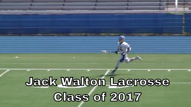 Jack Walton Lacrosse Long Pole Defenseman 2016 Highlights - www ...