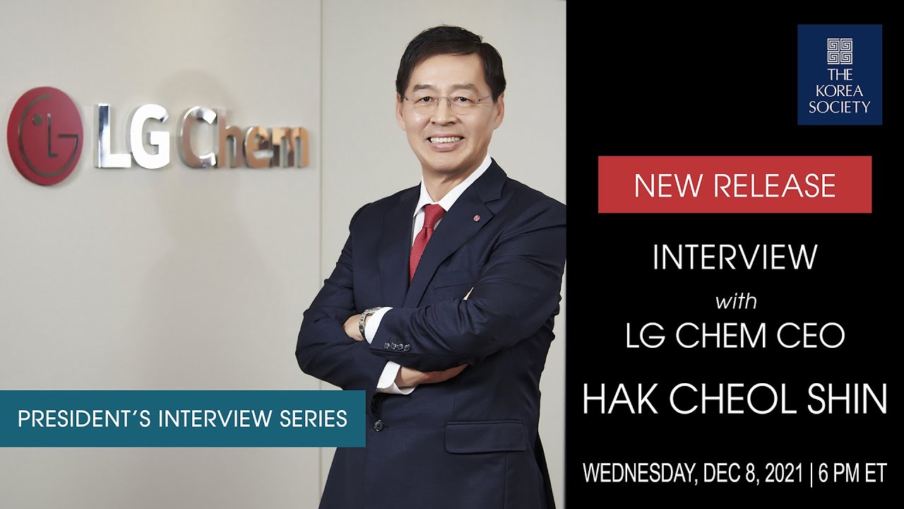 Interview with LG Chem CEO Hak Cheol Shin - YouTube