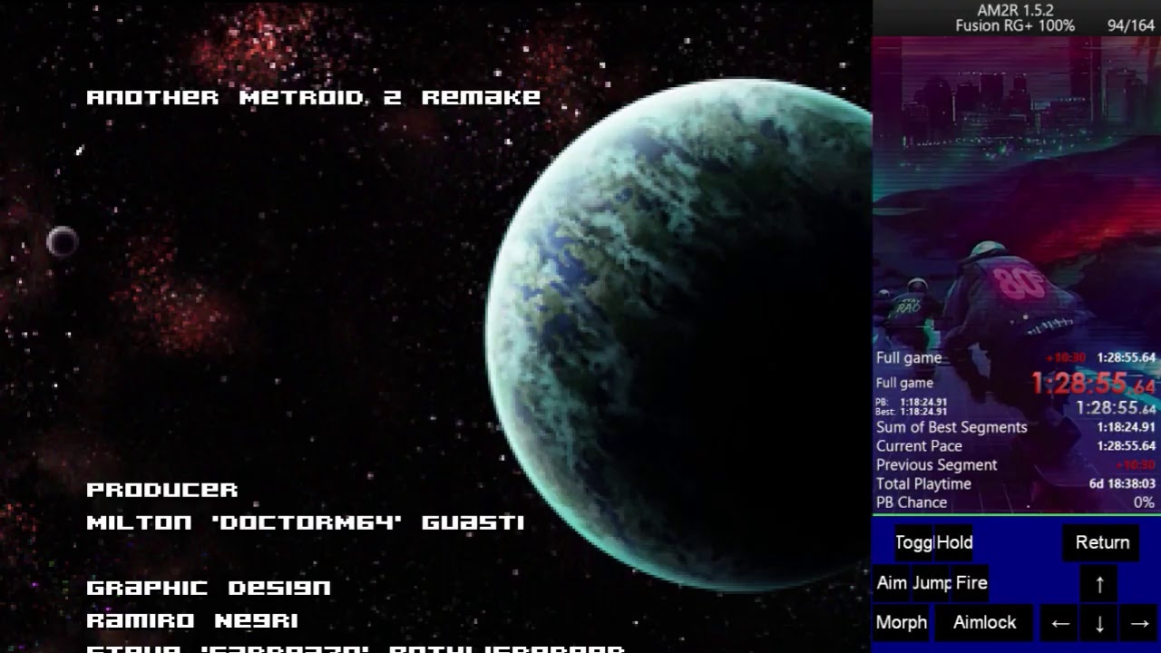 AM2R Fusion Rando 100% runs [Set seed then random] - YouTube