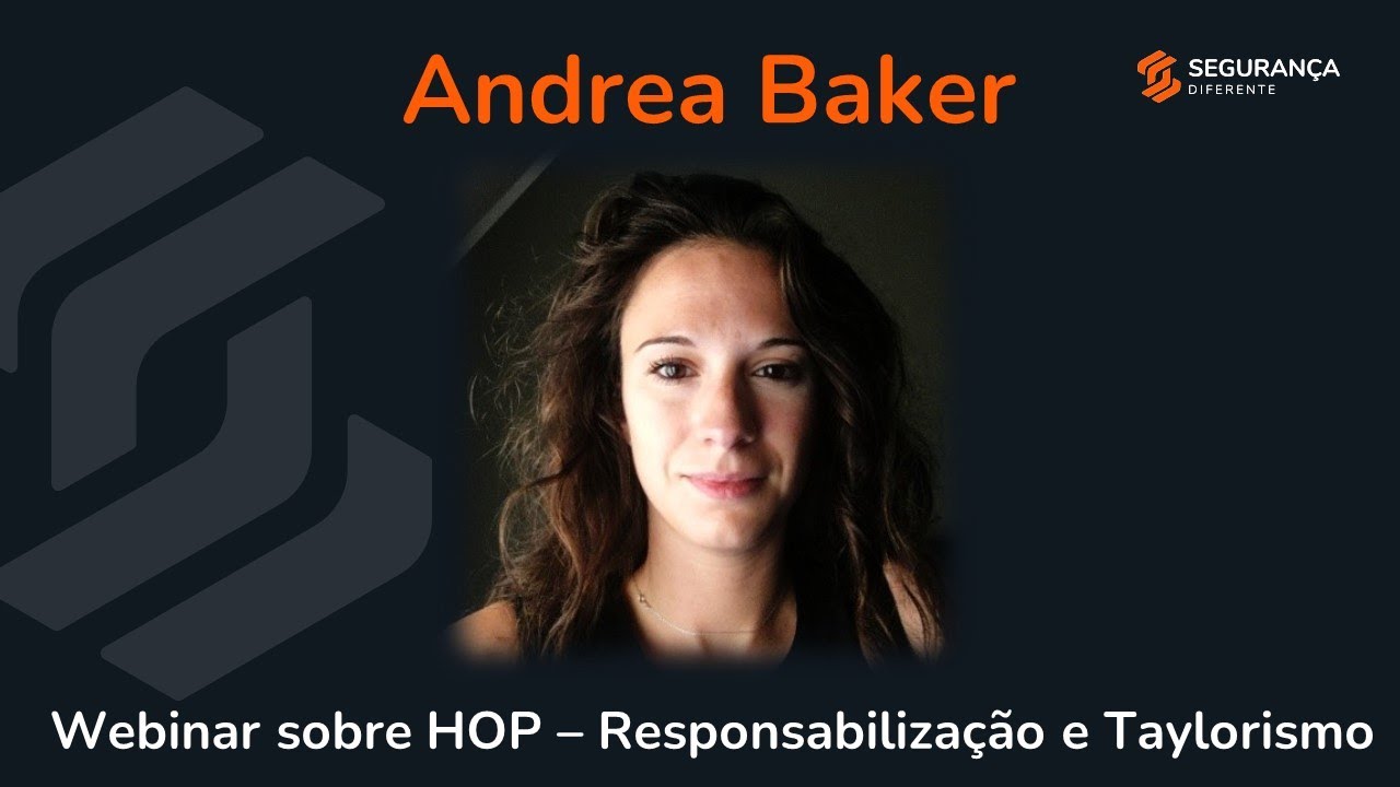 Andrea Baker - Webinar sobre HOP - Responsabilização e Taylorismo - YouTube