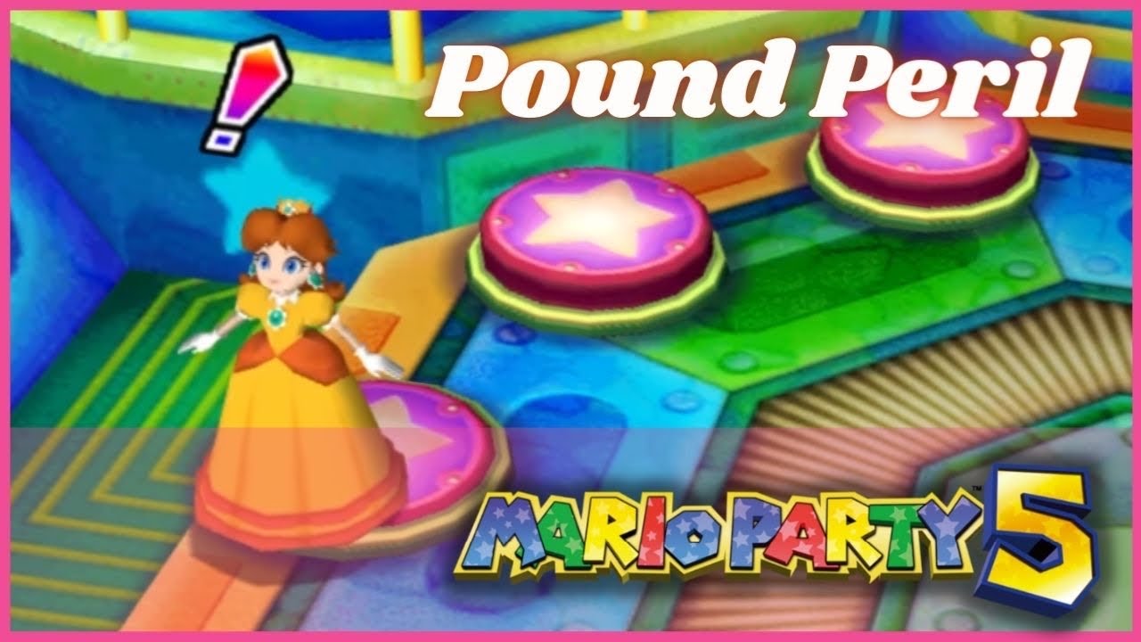 Mario Party 5 - Pound Peril | Daisy Gameplay - YouTube