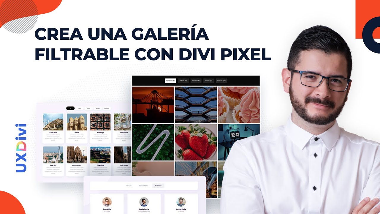 🔥 TUTORIAL DIVI: Crea una atractiva GALERÍA FILTRABLE ⚡ con el plugin Divi Pixel - YouTube