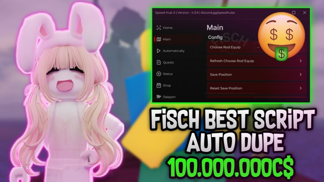 Fisch Script No Key Auto Dupe, Auto Fish, Auto Farm Level | Fluxus ...