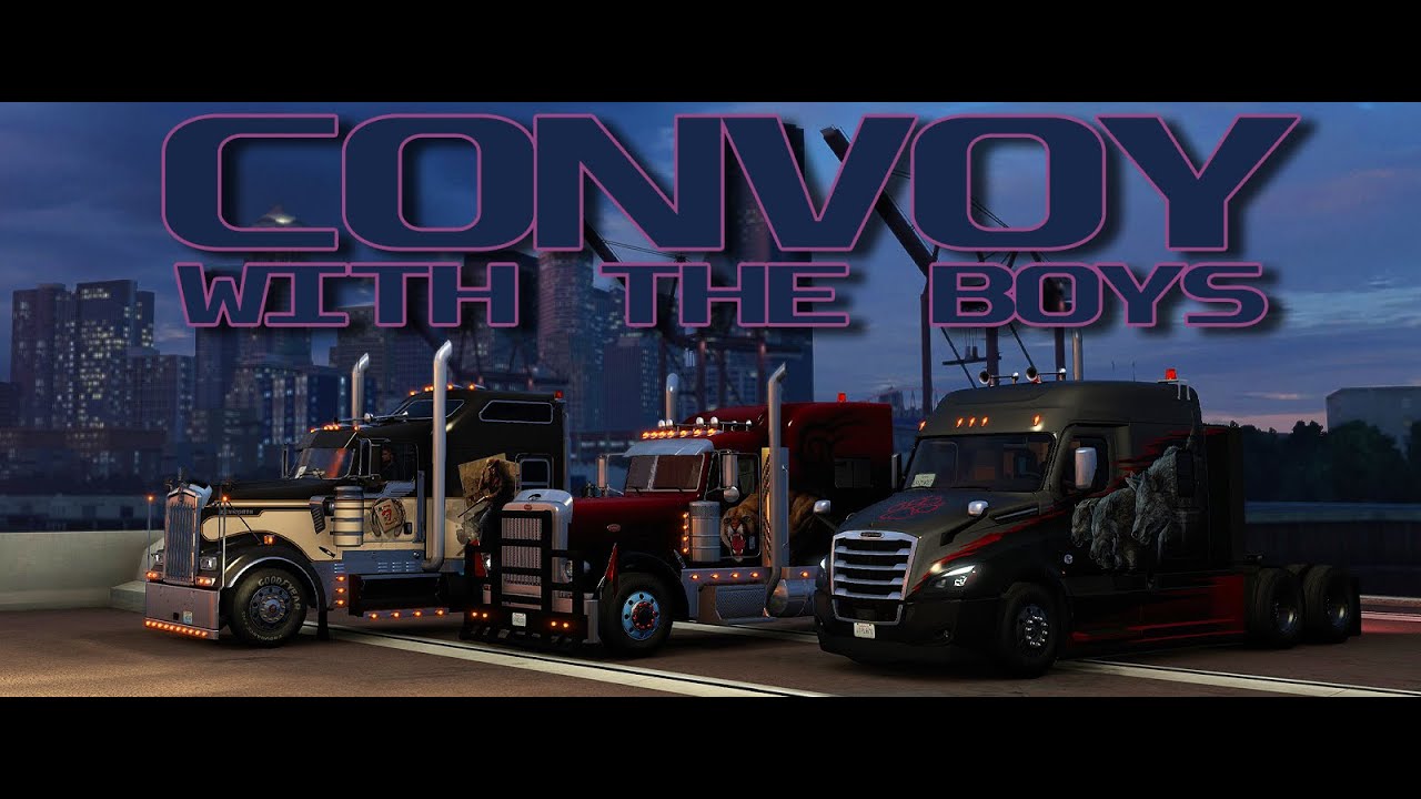 Trucking - Convoy with the Boys - YouTube