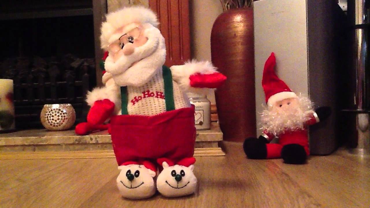 Bouncing Singing Santa - YouTube