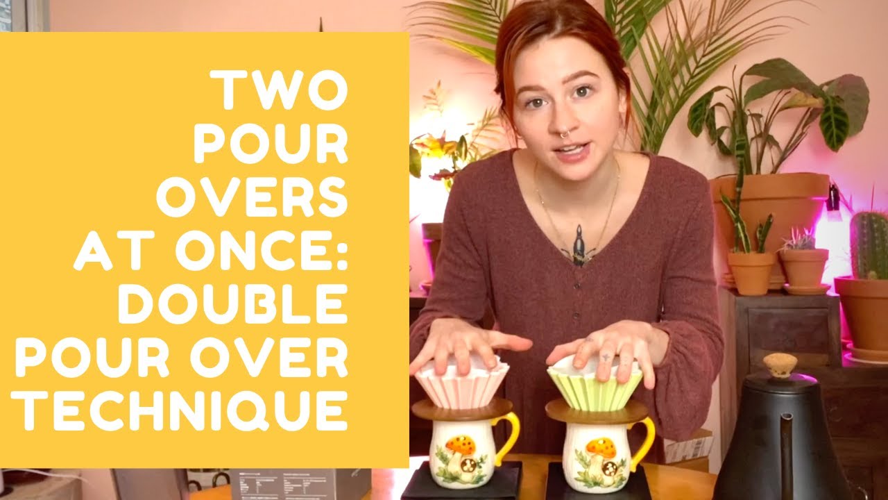 Double Pour Over Coffee Technique | Make pour overs fast | Two Pour ...