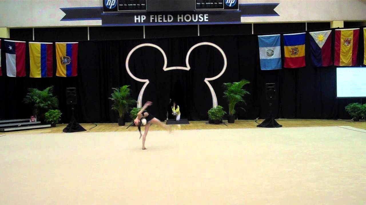 Autumn Steed - Ball - 2011 J.O. Optional Championships - YouTube