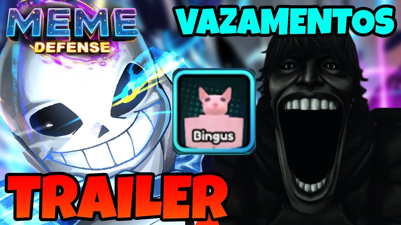 FINALMENTE!! NOVOS VAZAMENTOS E DATA DO TRAILER DO MEME DEFENSE!! TUDO ...