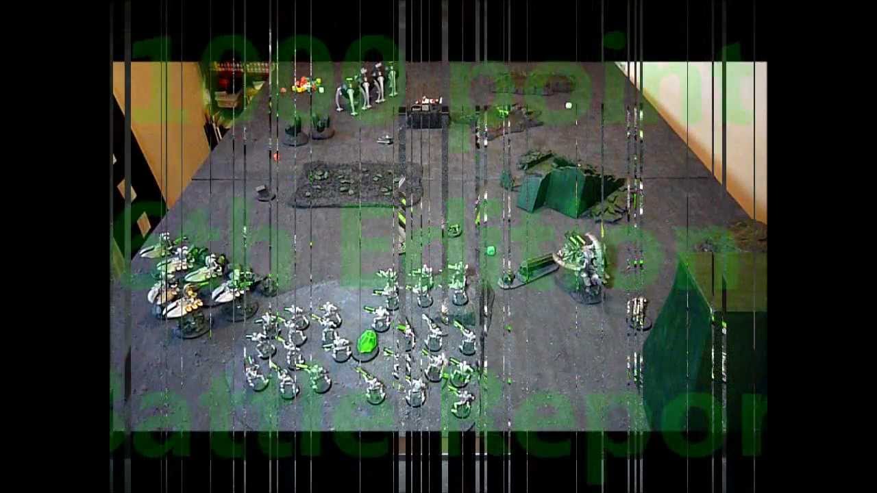 Necron 6th Edition Battle Report - YouTube